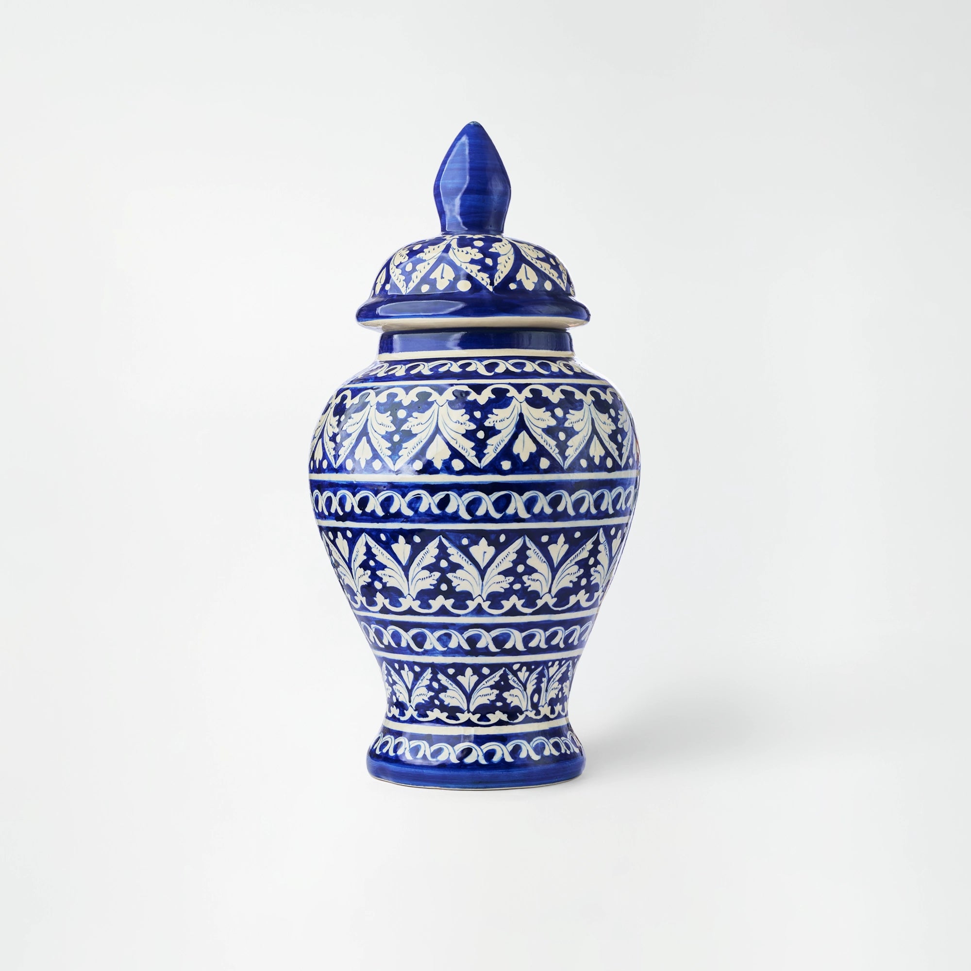 Shop Ceramic Blue pottery jar II Online In Pakistan – TEVTA - Online Shop